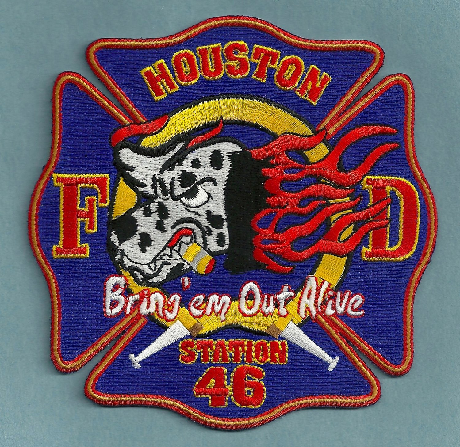 Houston Fire Department Station 46 Company Patch