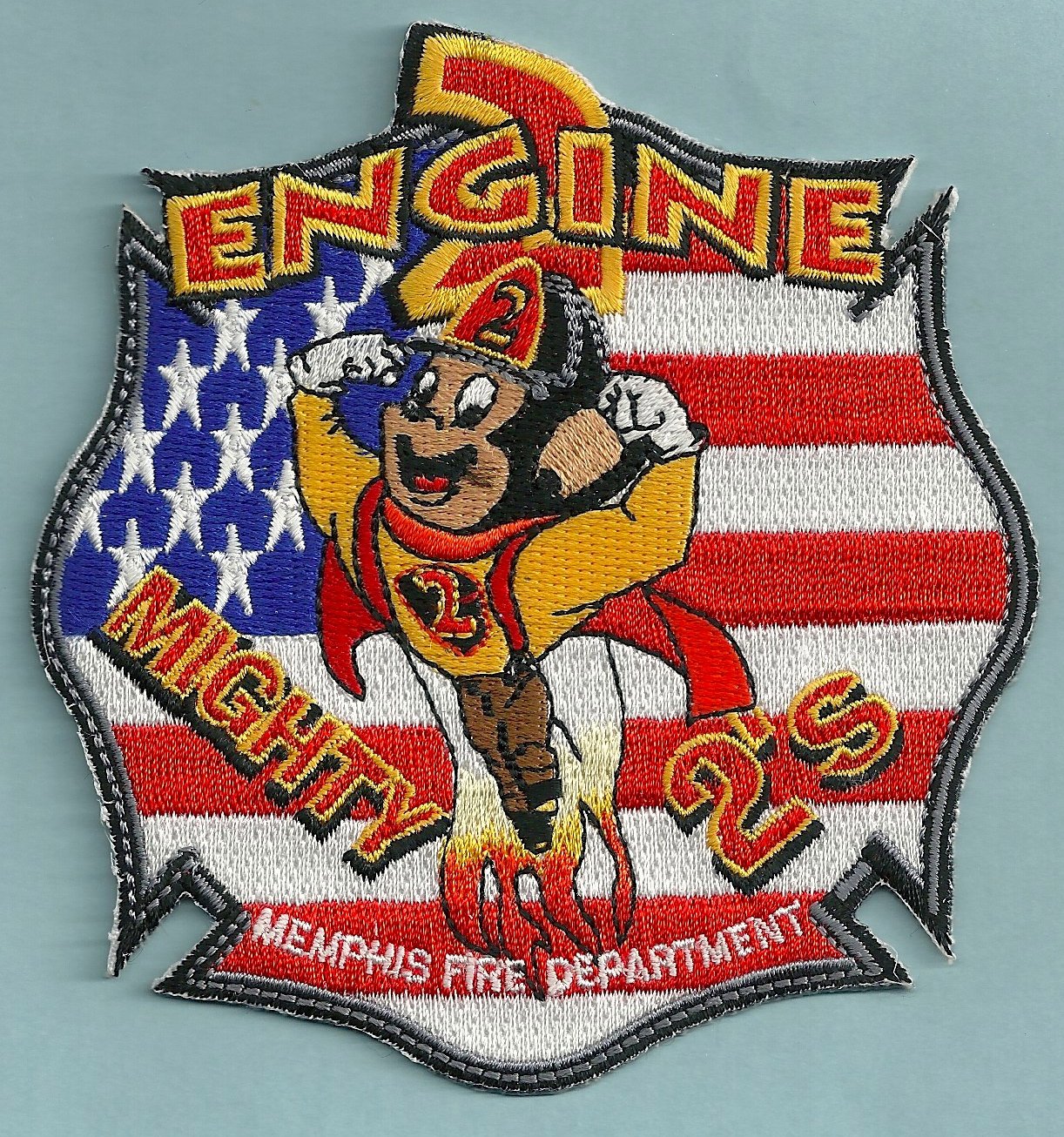 Memphis Fire Department Engine Company 2 Patch