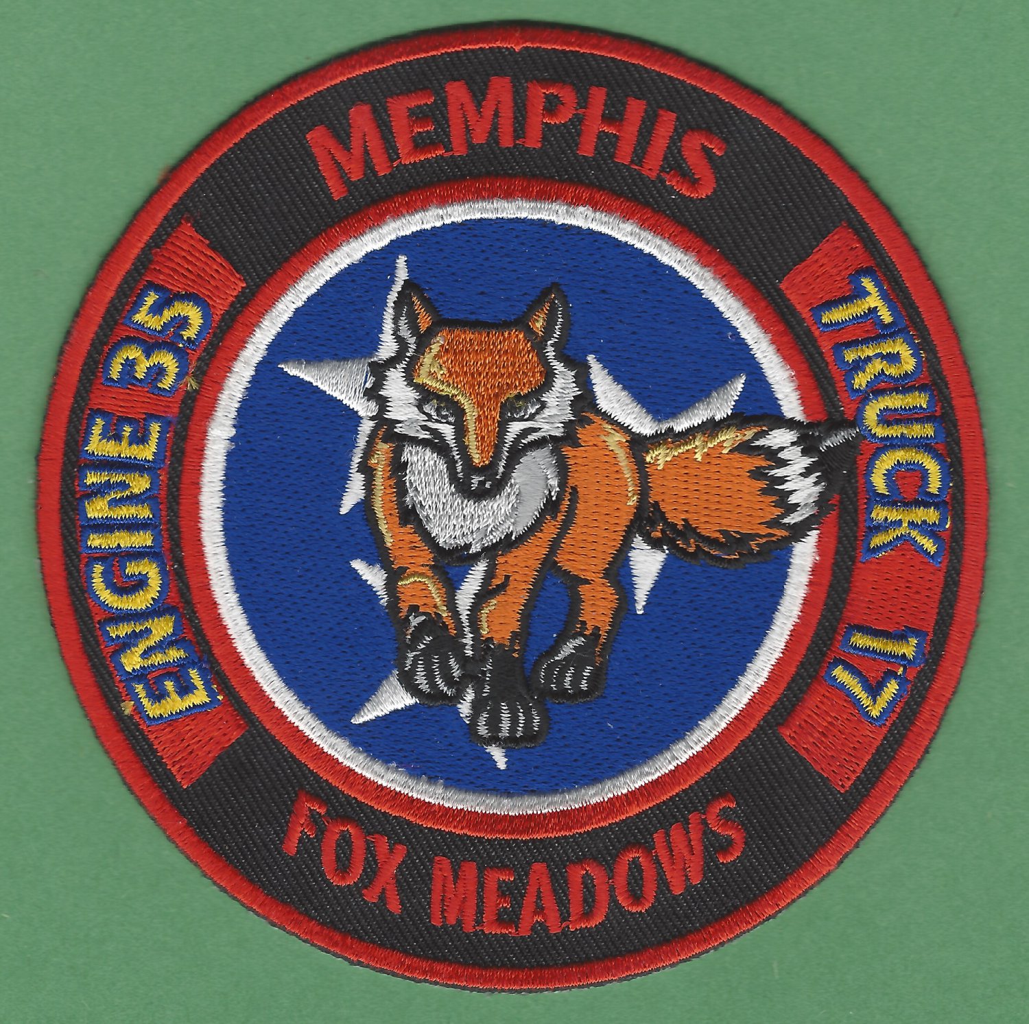 Memphis Fire Department Engine 35 Truck 17 Company Patch