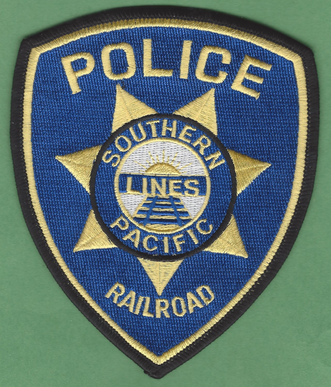 Southern Pacific Lines Railroad Police Patch