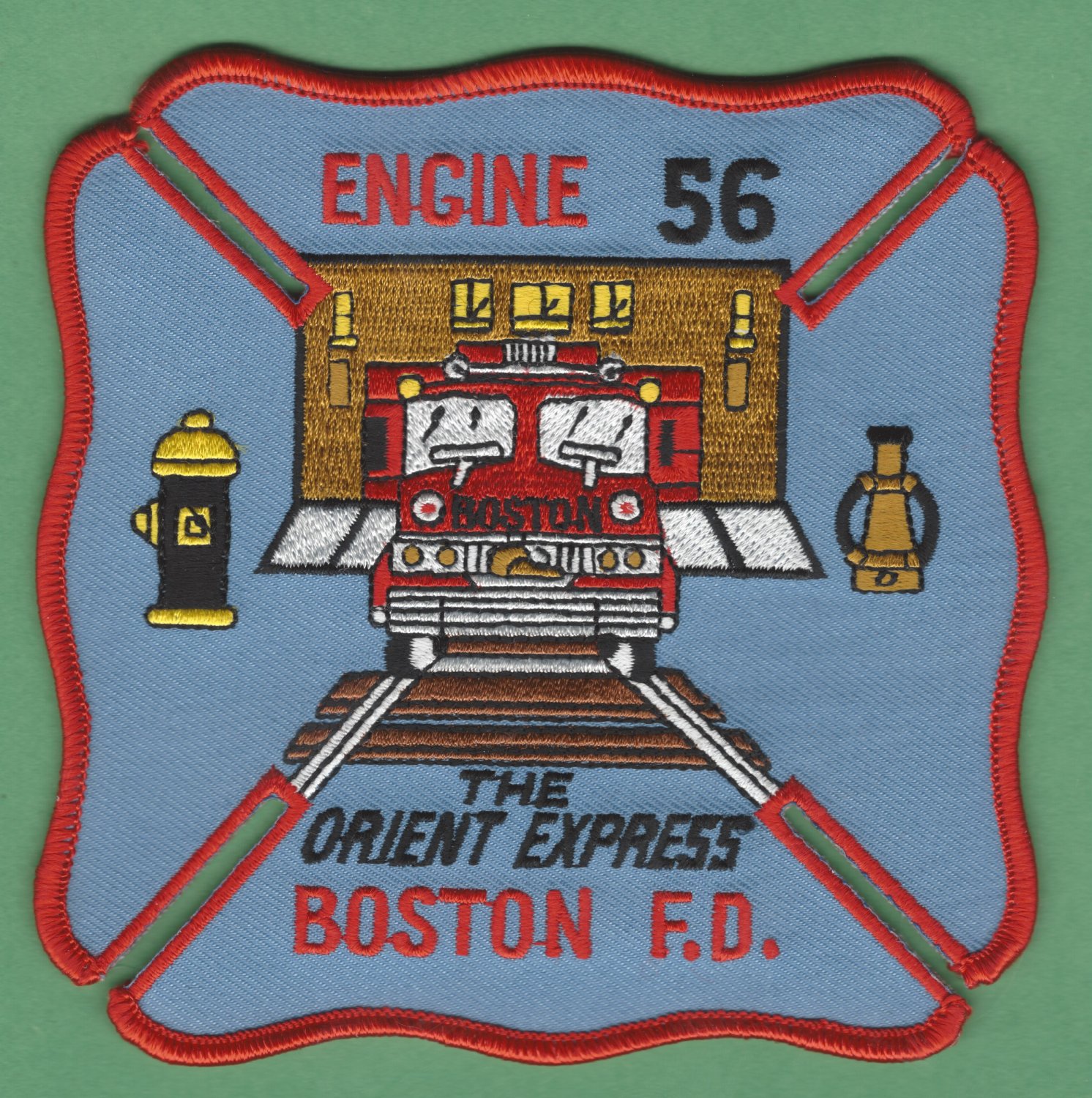 Boston Fire Department Engine Company 56 Fire Patch