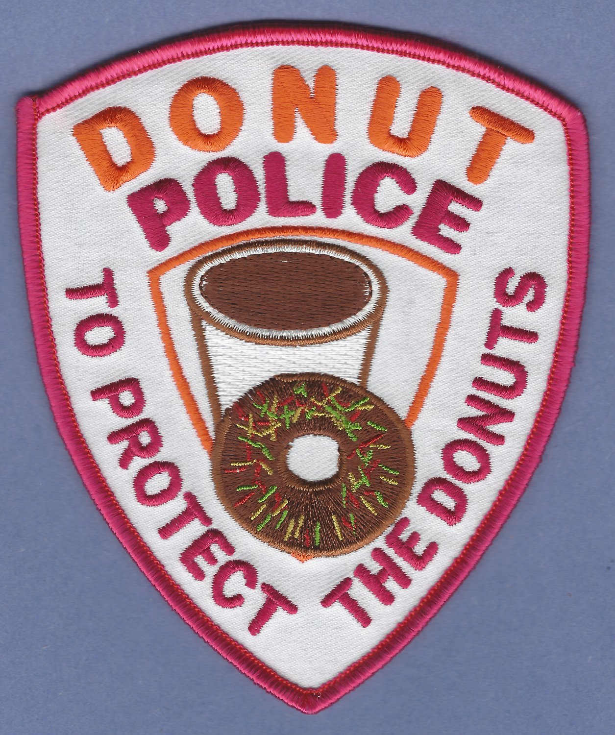 DONUT Police Patch