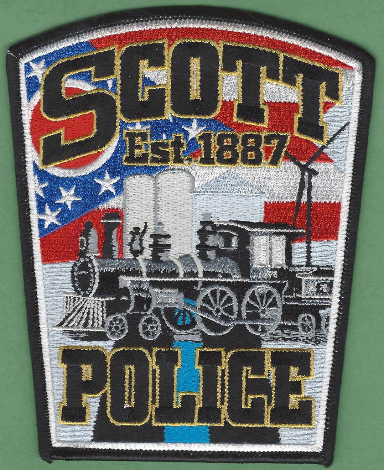 Scott Ohio Police Patch