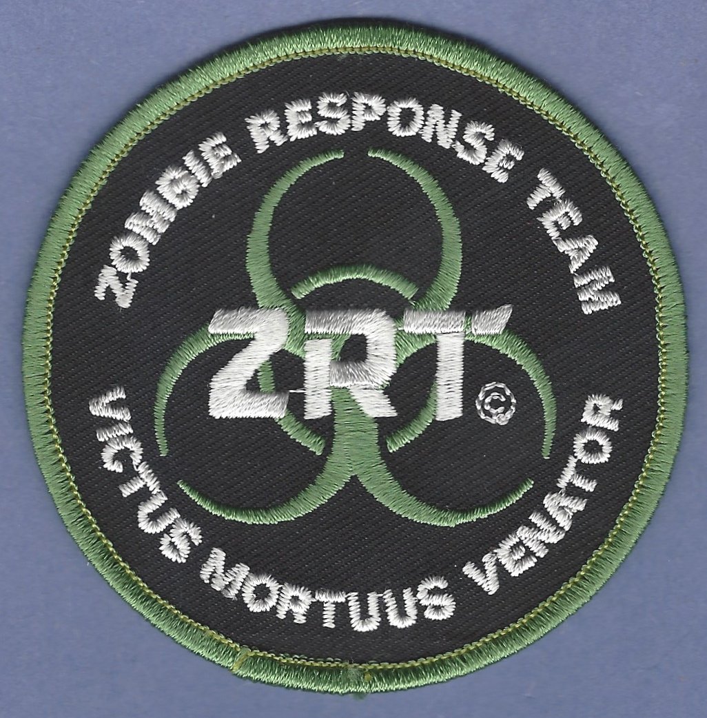 Resident Evil Victus Mortuus Venator Zombie Outbreak Response Team Patch