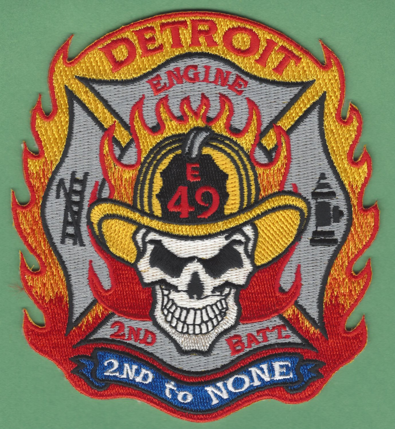 Detroit Fire Department Engine Company 49 Fire Patch