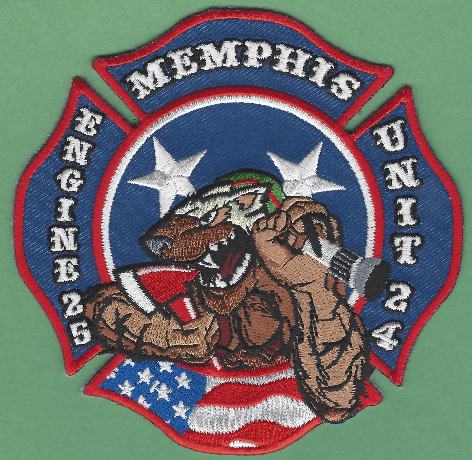 Memphis Fire Department Engine Company 25 Patch