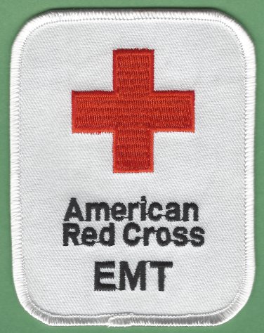 American Red Cross EMT Emergency Medical Technician Patch