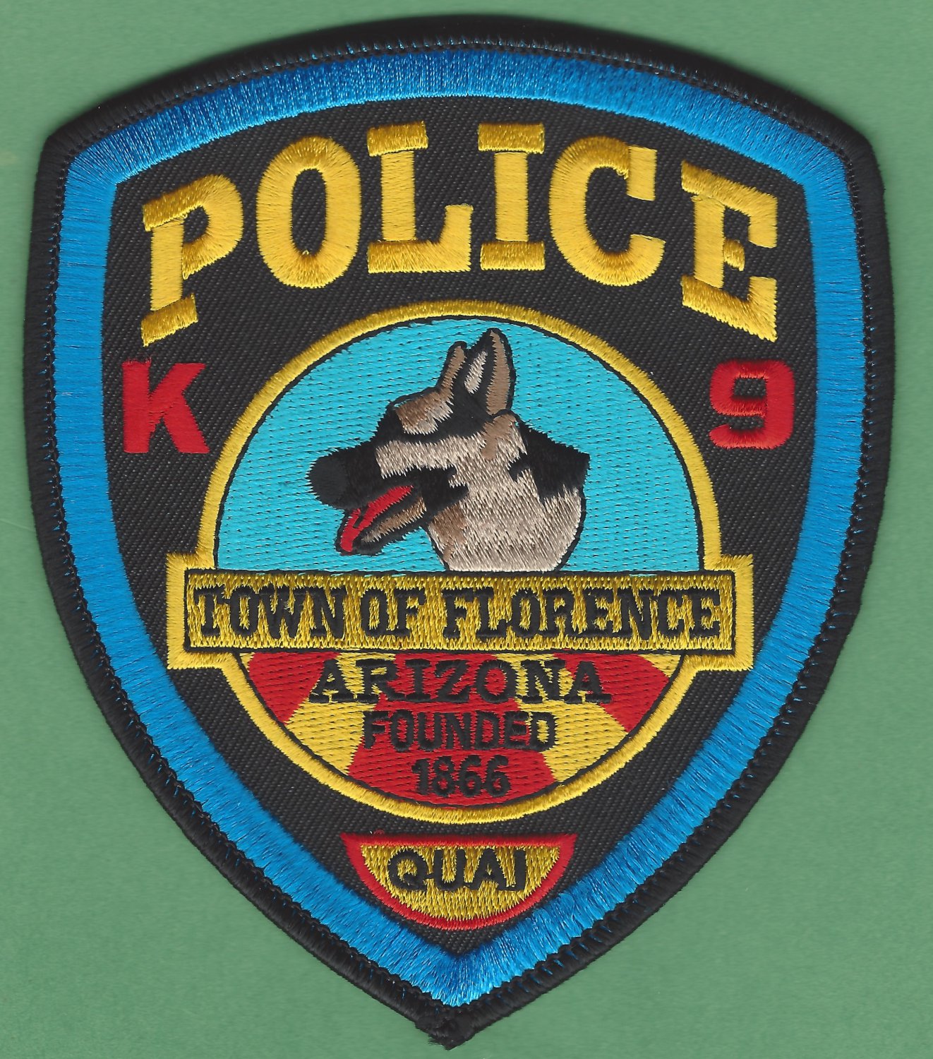 Florence Arizona Police K-9 Unit Patch