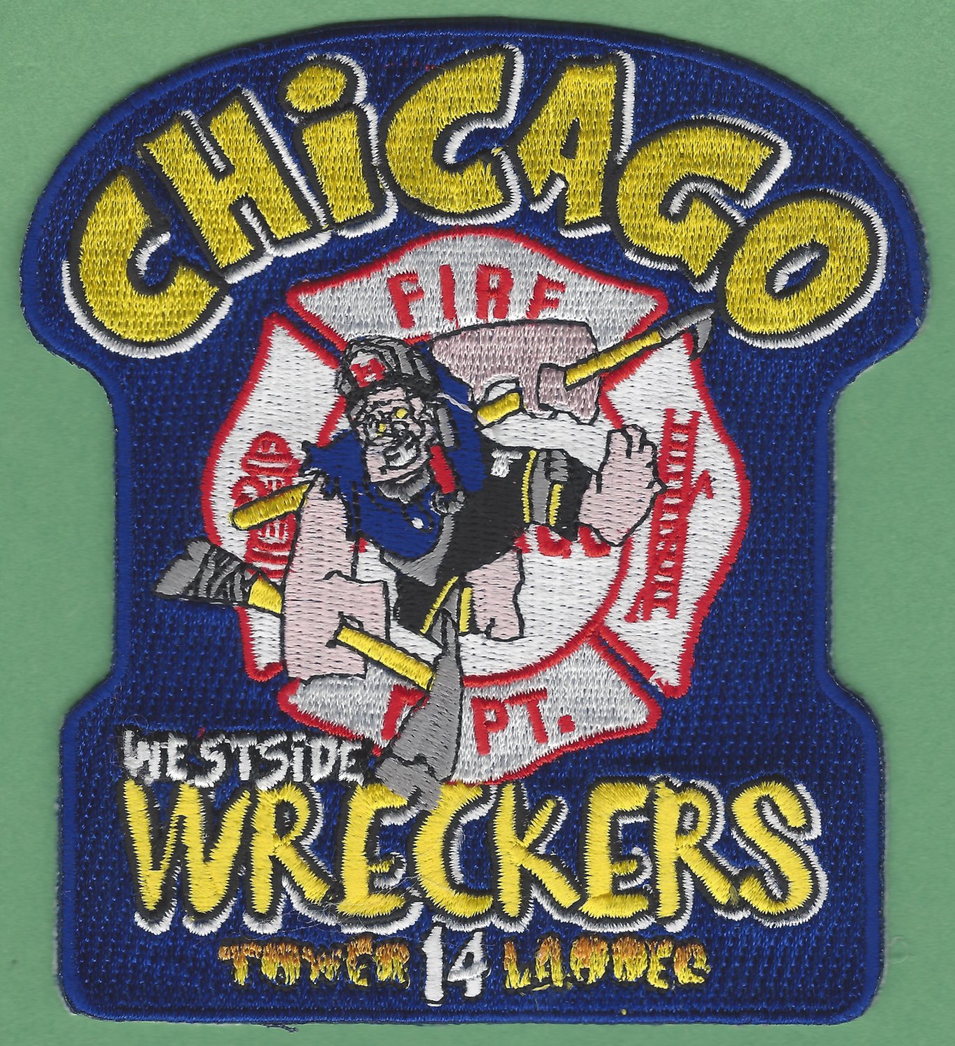 Chicago Fire Department Tower Ladder Company 14 Patch