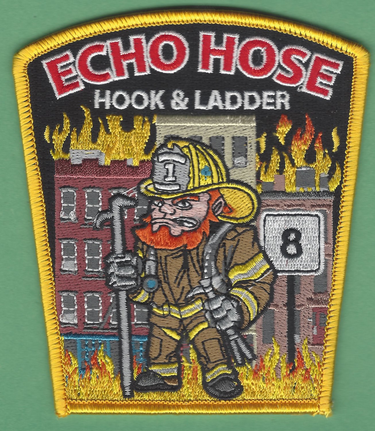 Echo Hose Hook & Ladder Company Shelton Connecticut Fire Patch
