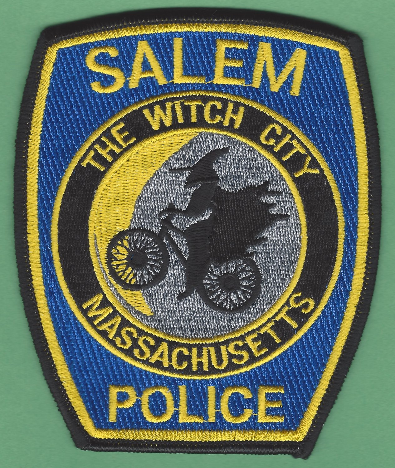 Salem Massachusetts Police Bicycle Patrol Patch