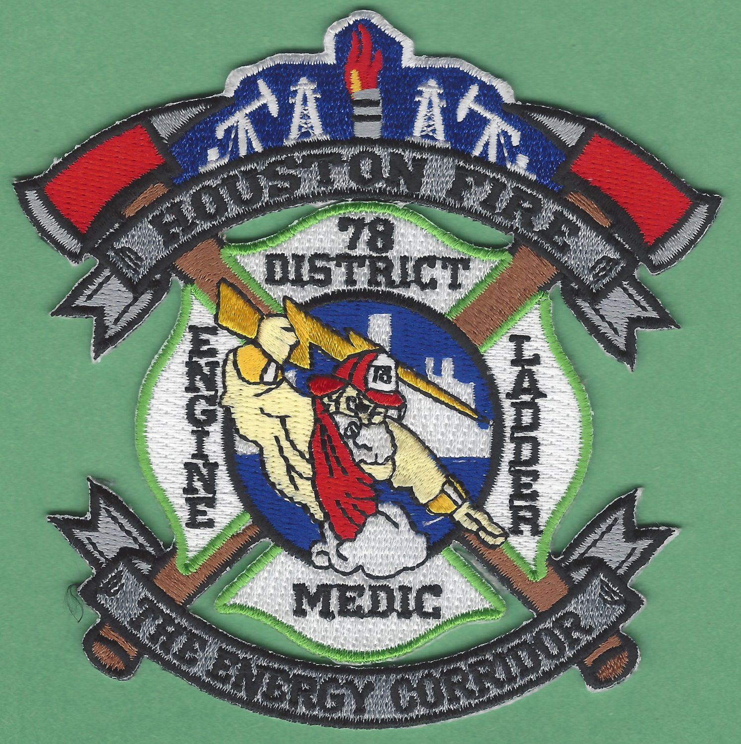 Houston Fire Department Station 78 Company Patch