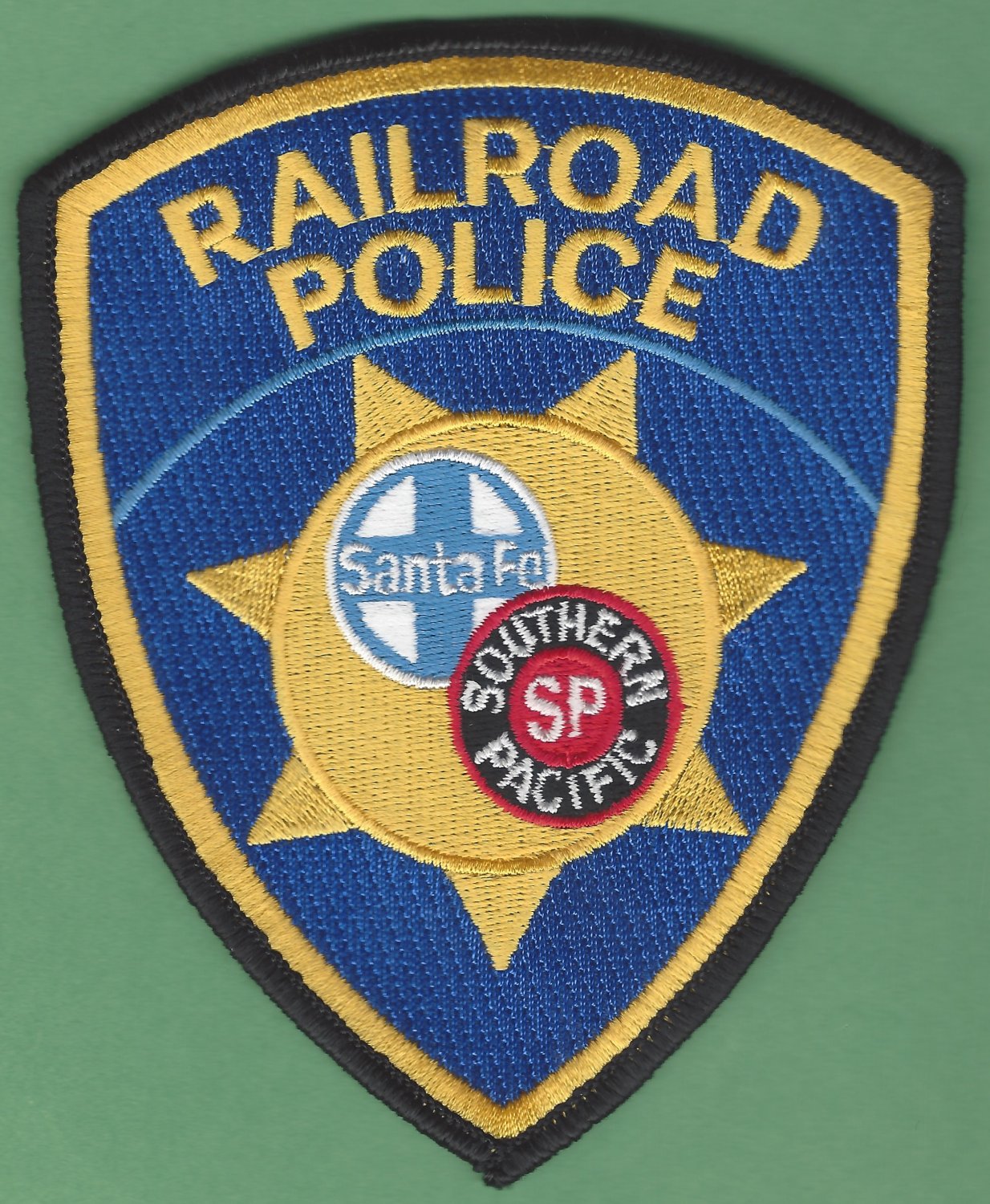 Santa Fe-Southern Pacific Railroad Joint Police Patch