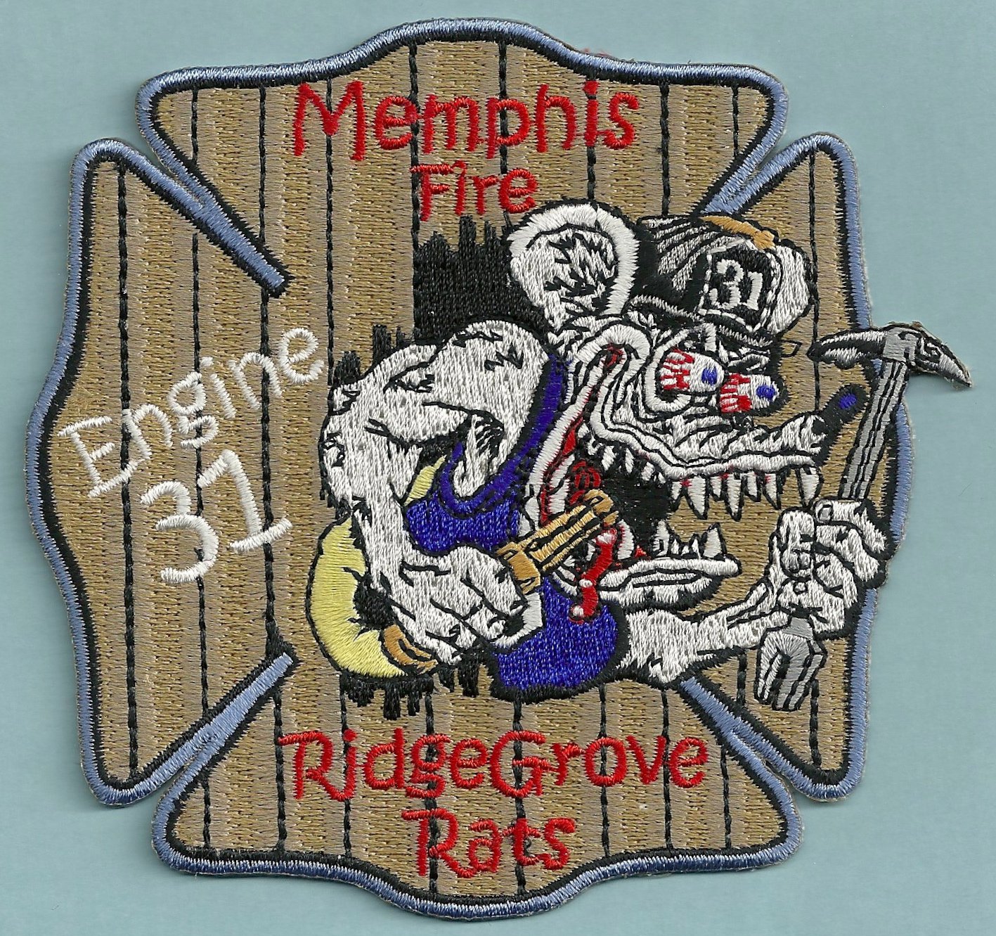 Memphis Fire Department Engine Company 31 Patch