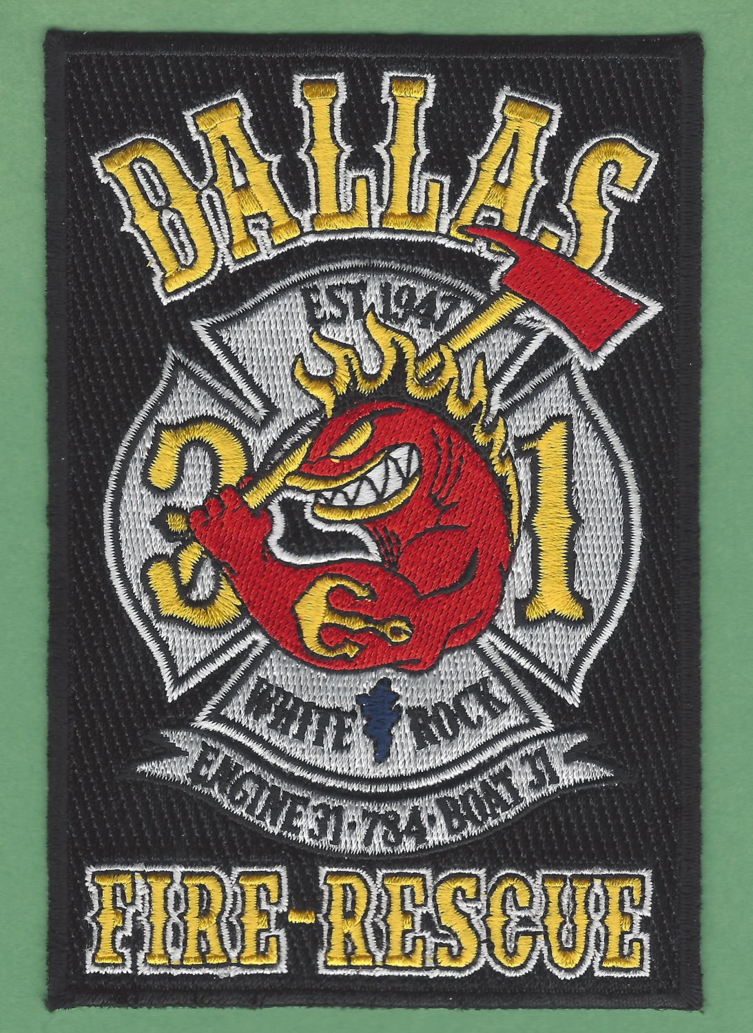 Dallas Fire Department Texas Station 31 Company Patch