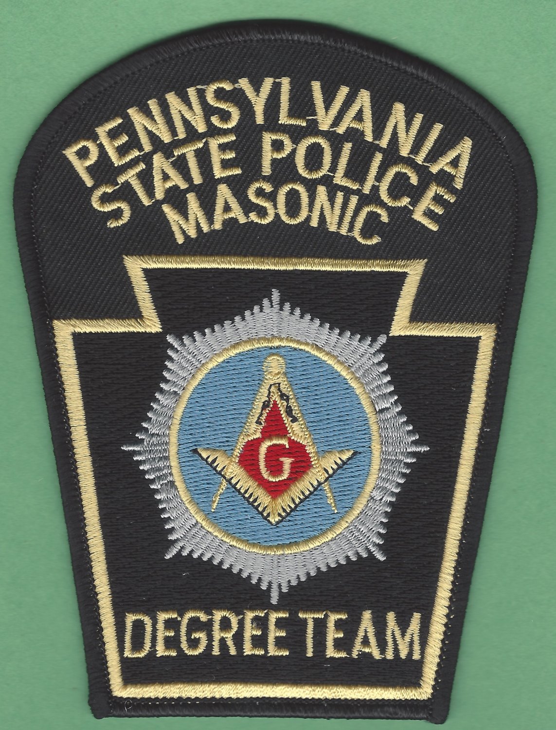 Pennsylvania State Police Masonic Lodge Patch