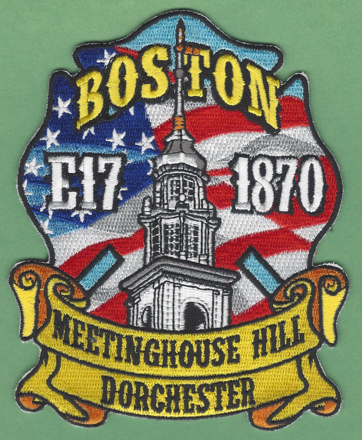 Boston Fire Department Engine Company 17 Patch