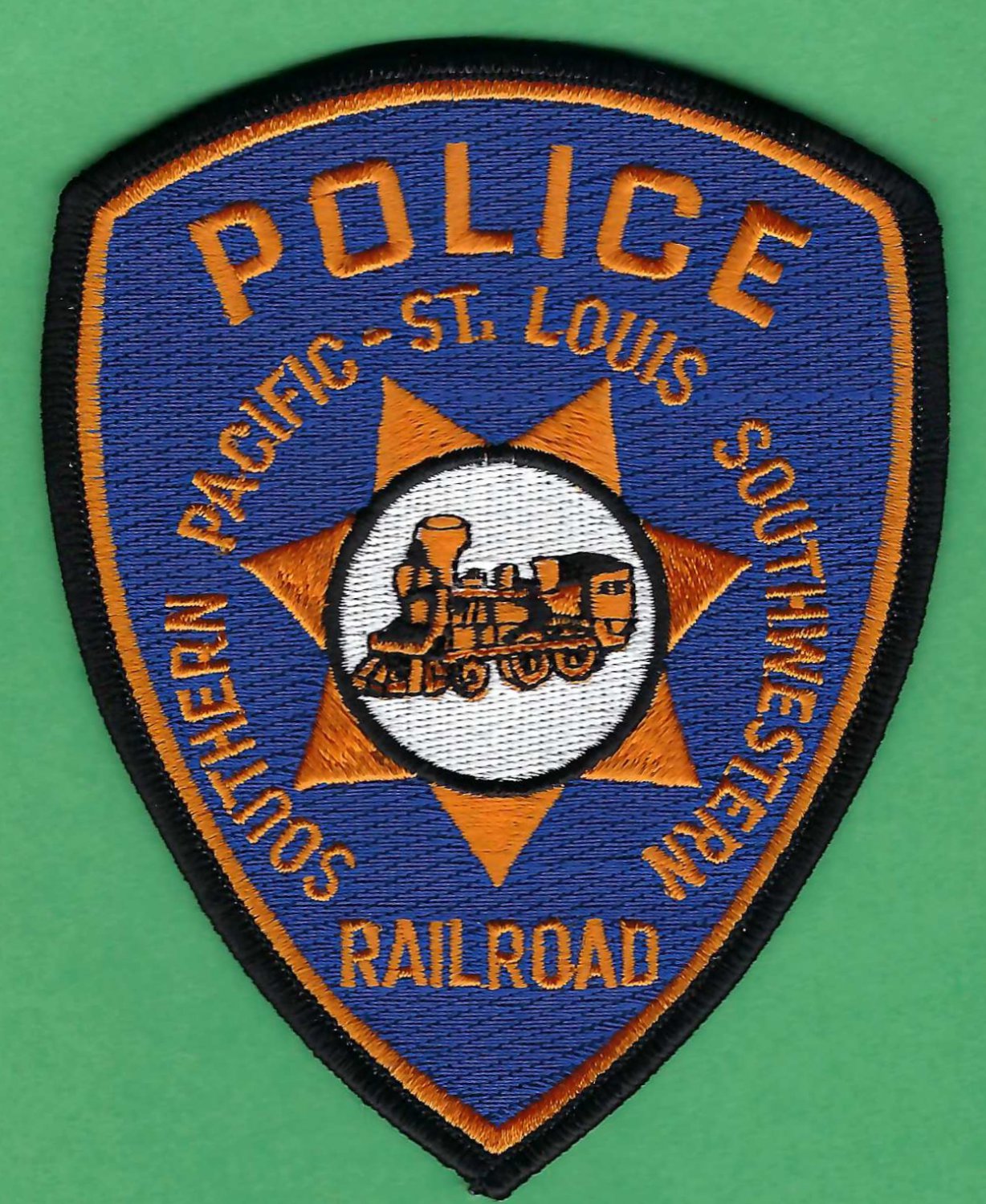 Southern Pacific St. Louis Southwestern Railroad Police Patch