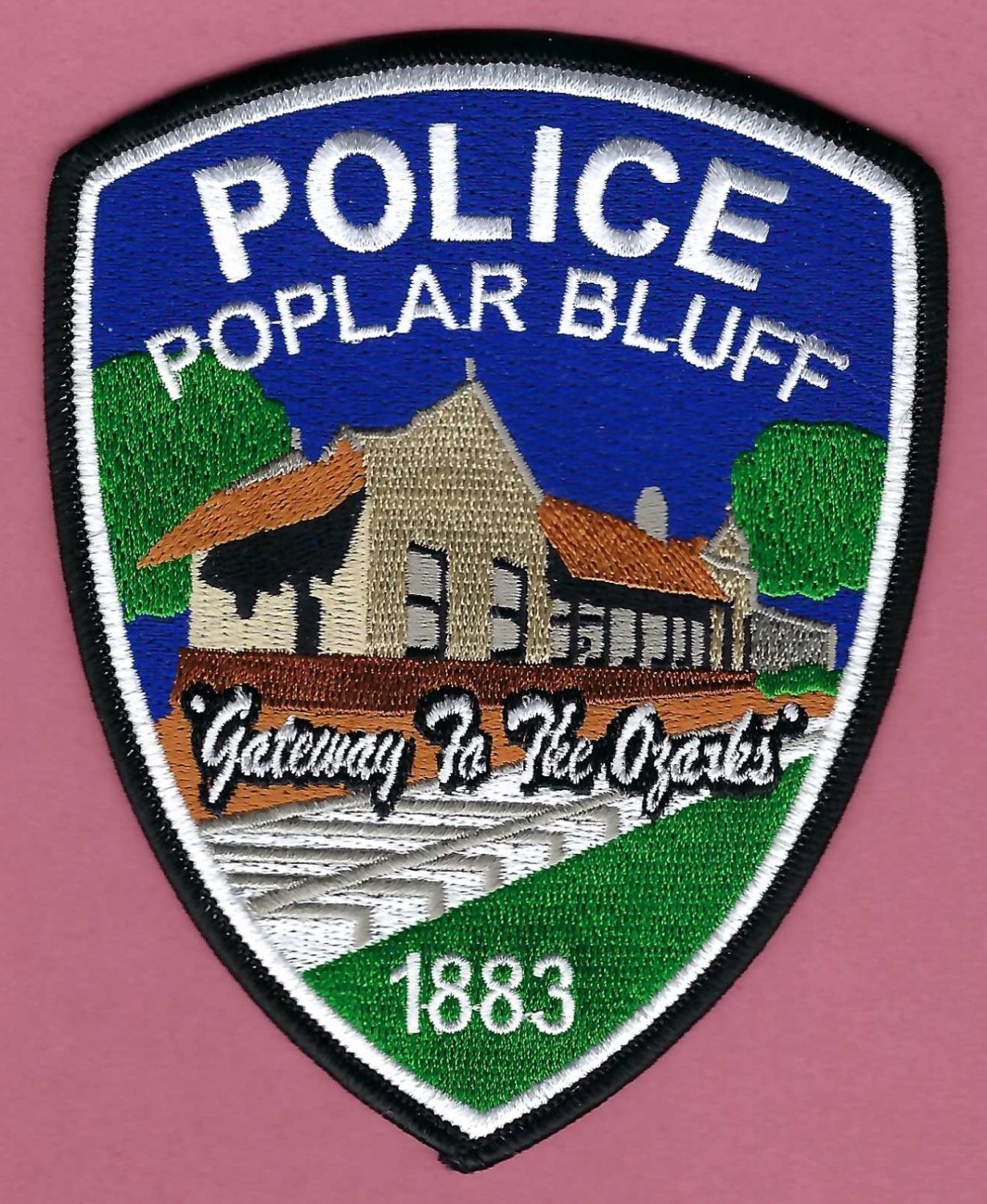 Poplar Bluff Missouri Police Patch