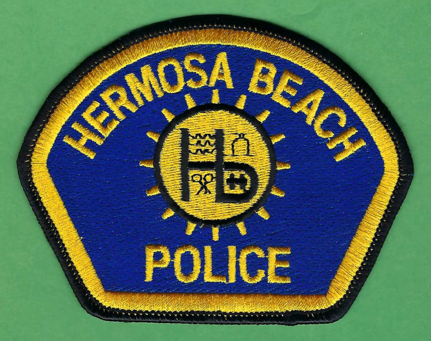 Hermosa Beach California Police Patch