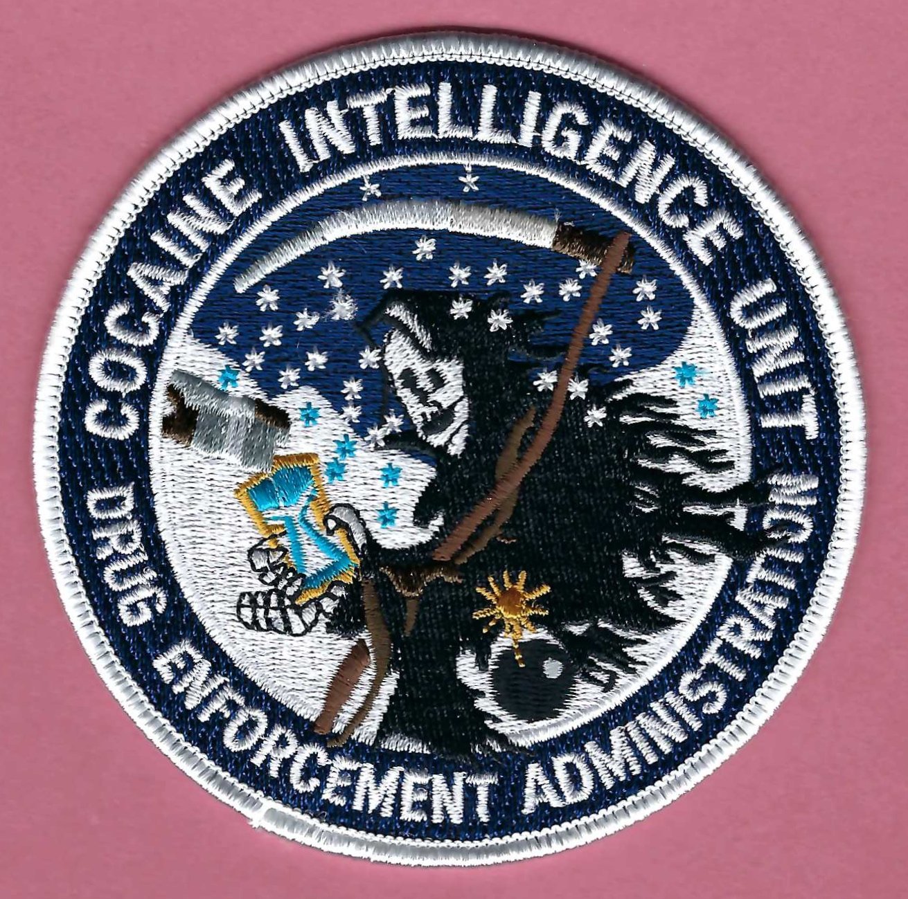 DEA Drug Enforcement Administration Cocaine Intelligence Unit Patch