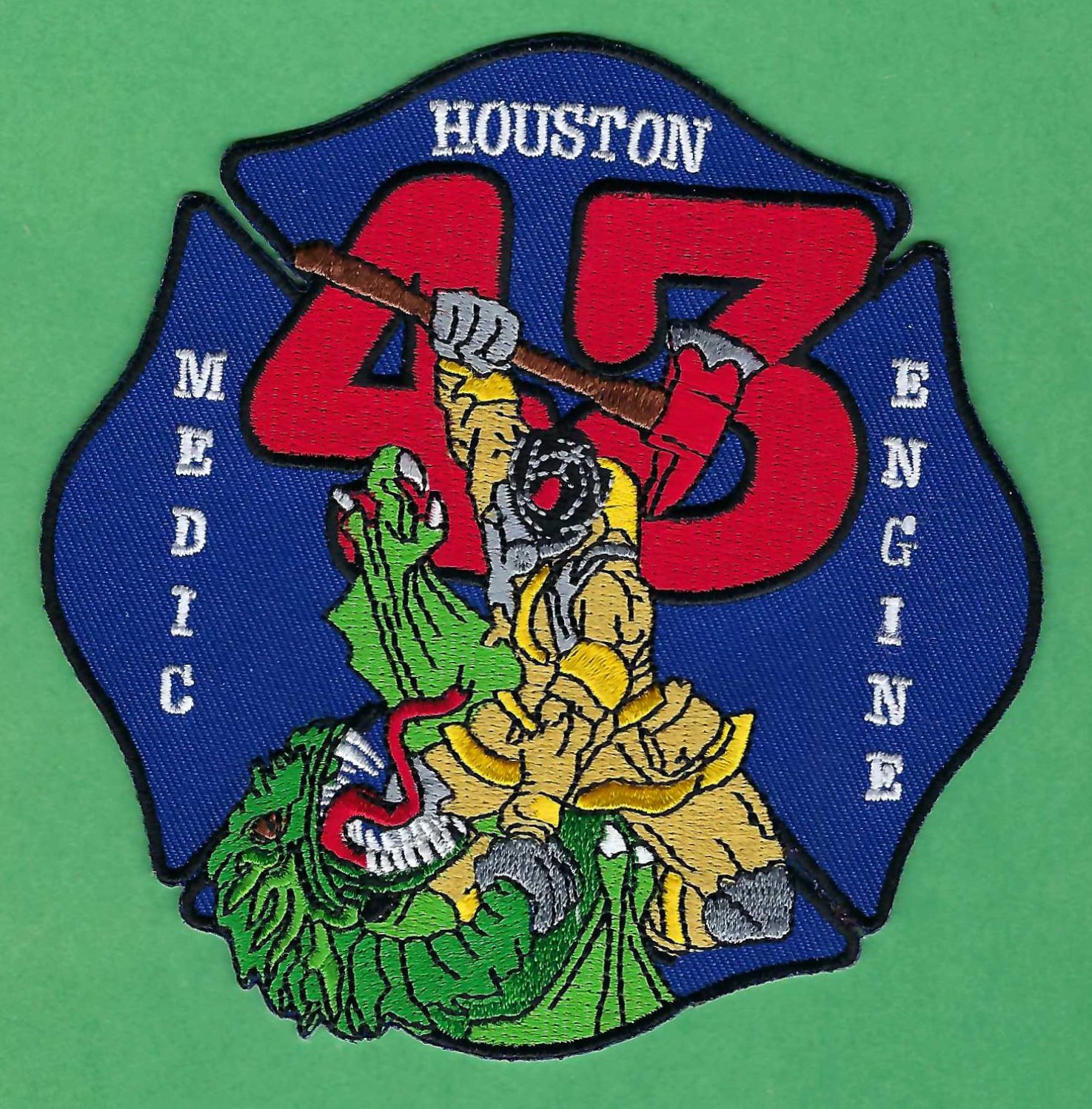 Houston Fire Department Station 43 Patch