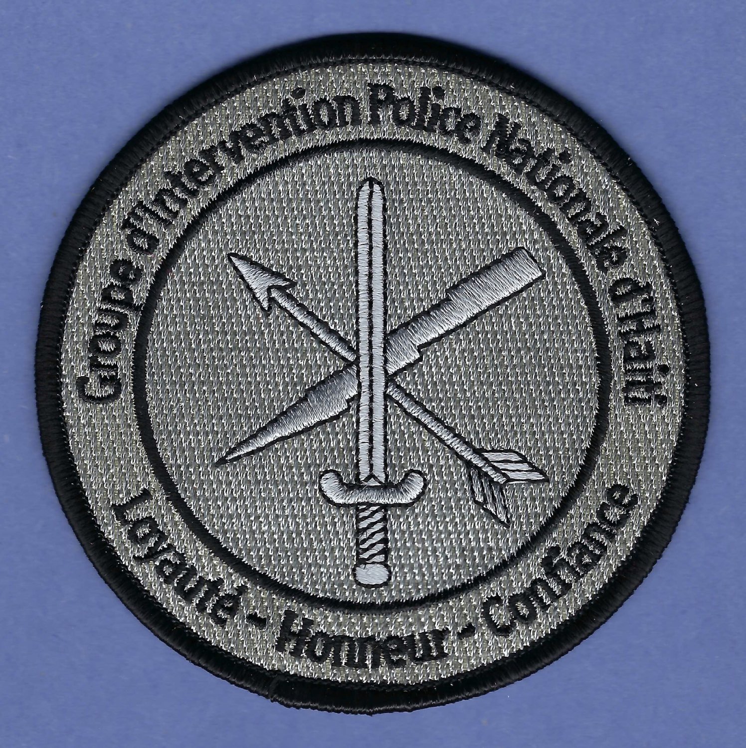 Haiti Group d'Intervention Police National SWAT Team Patch
