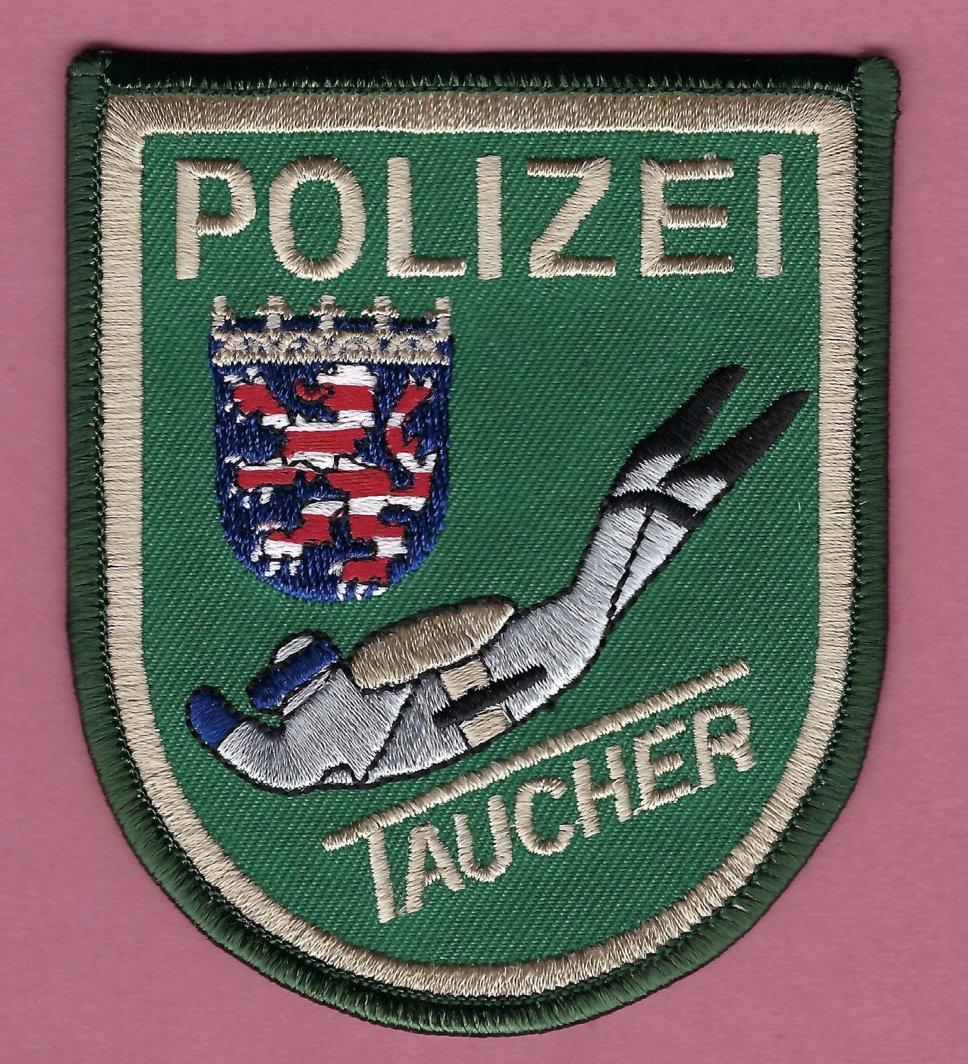 German Police Scuba Diver Patch