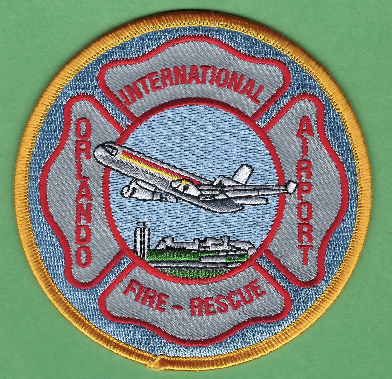 Orlando International Airport Fire Rescue Crash Patch ARFF