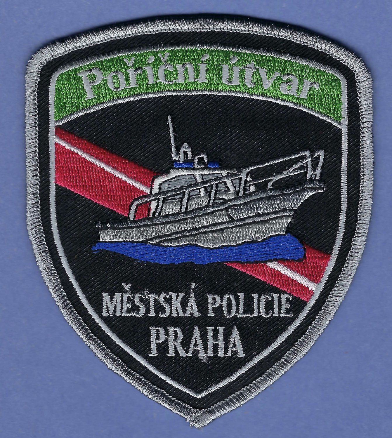 Prague (Praha) Police Marine Unit Patch