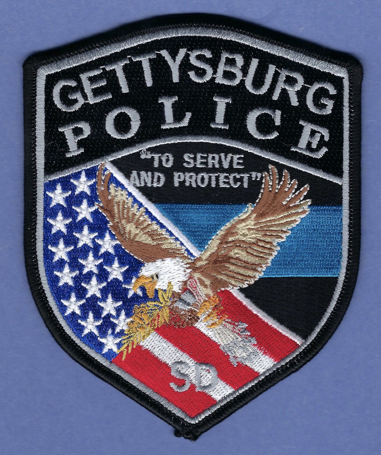 Gettysburg South Dakota Police Patch