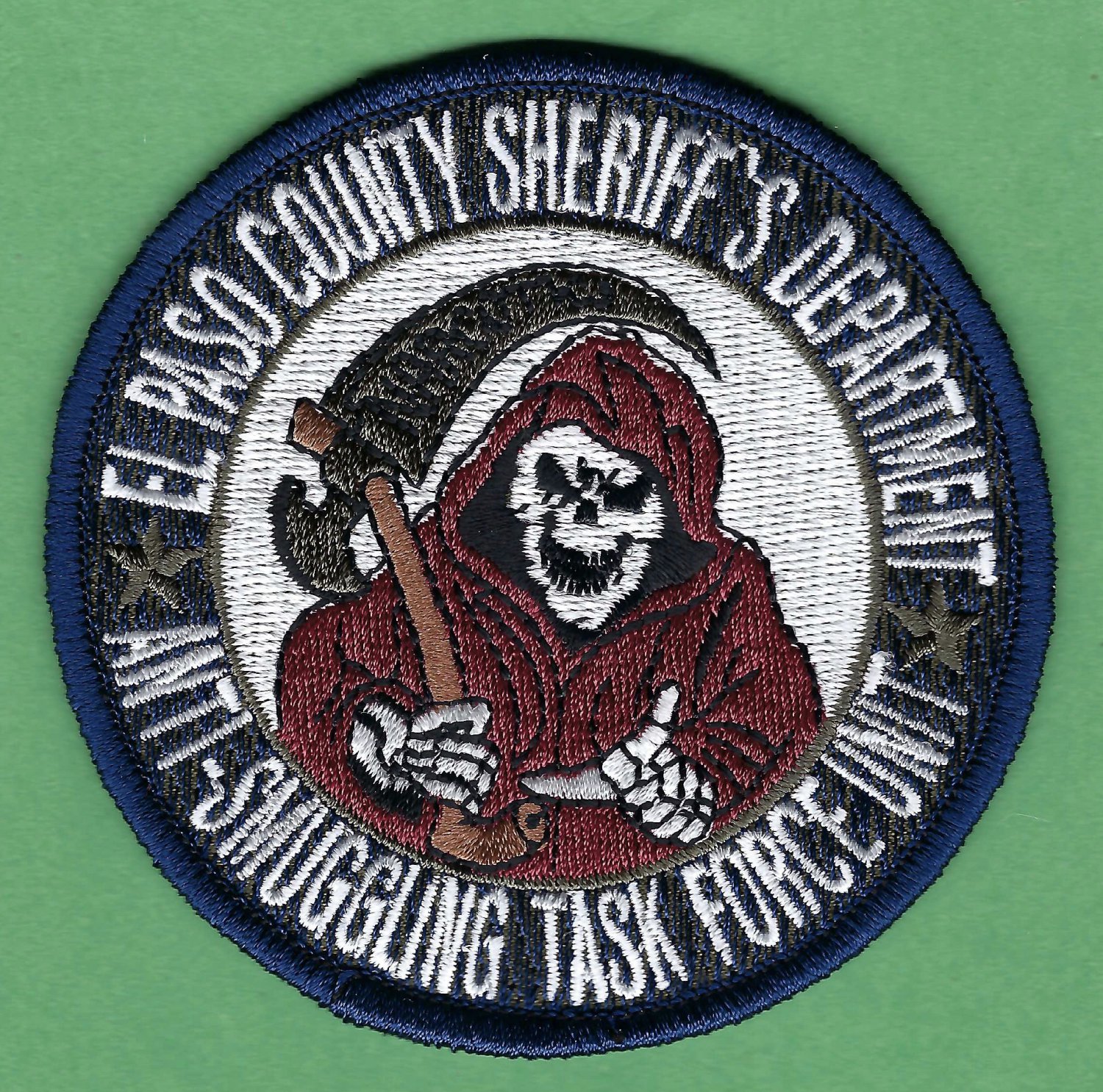 El Paso County Sheriff Texas Anti-Smuggling Task Force Patch