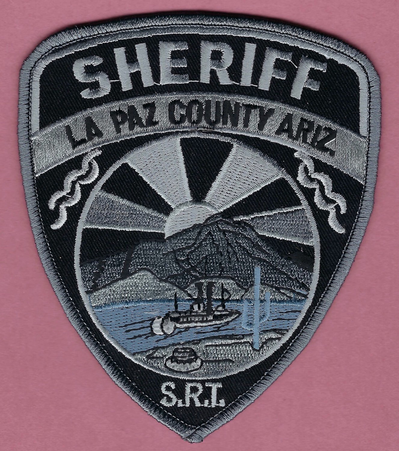 La Paz County Arizona Sheriff Tactical Gray Patch