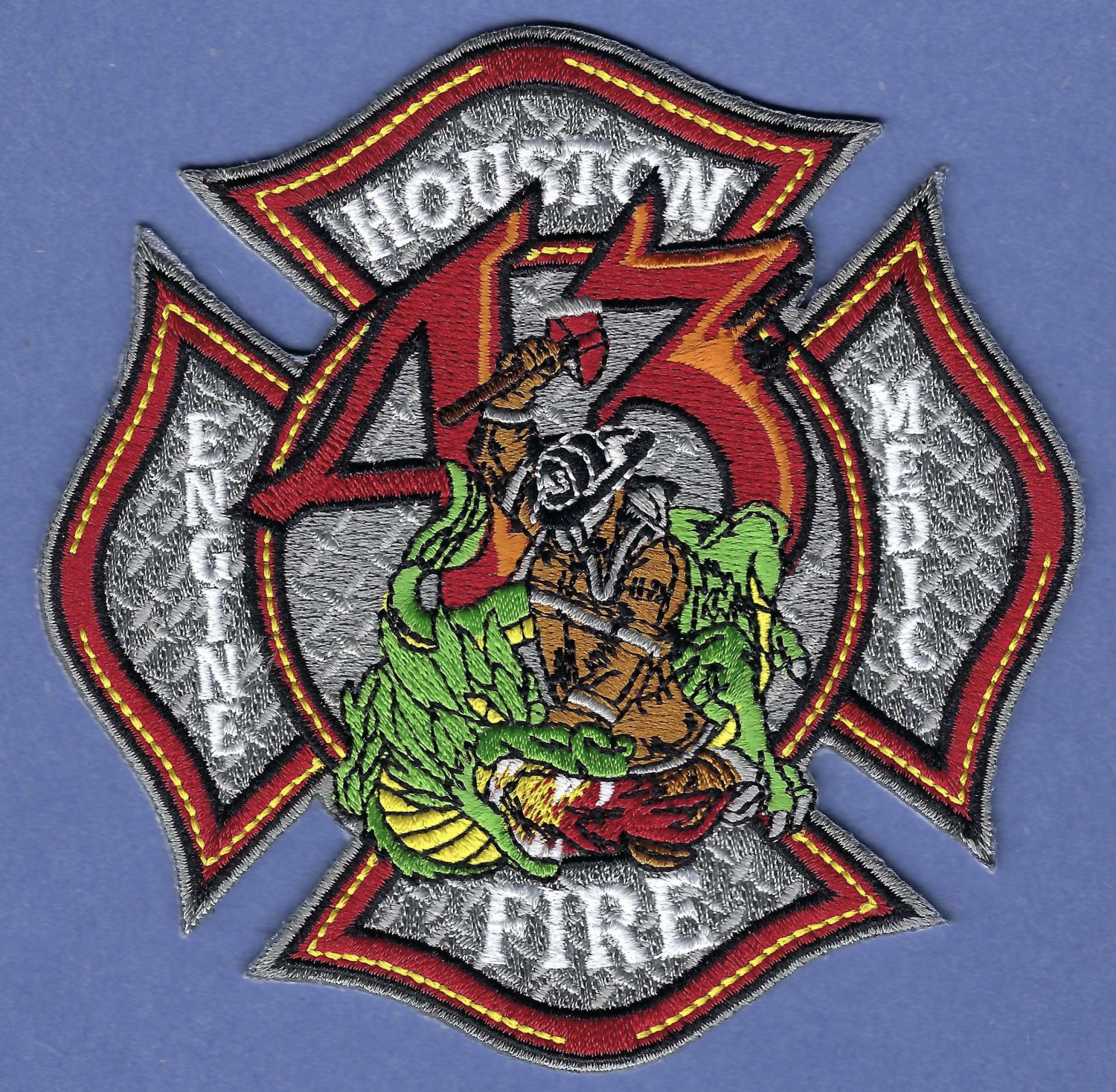 Houston Fire Department Engine 43 Medic 43 Patch