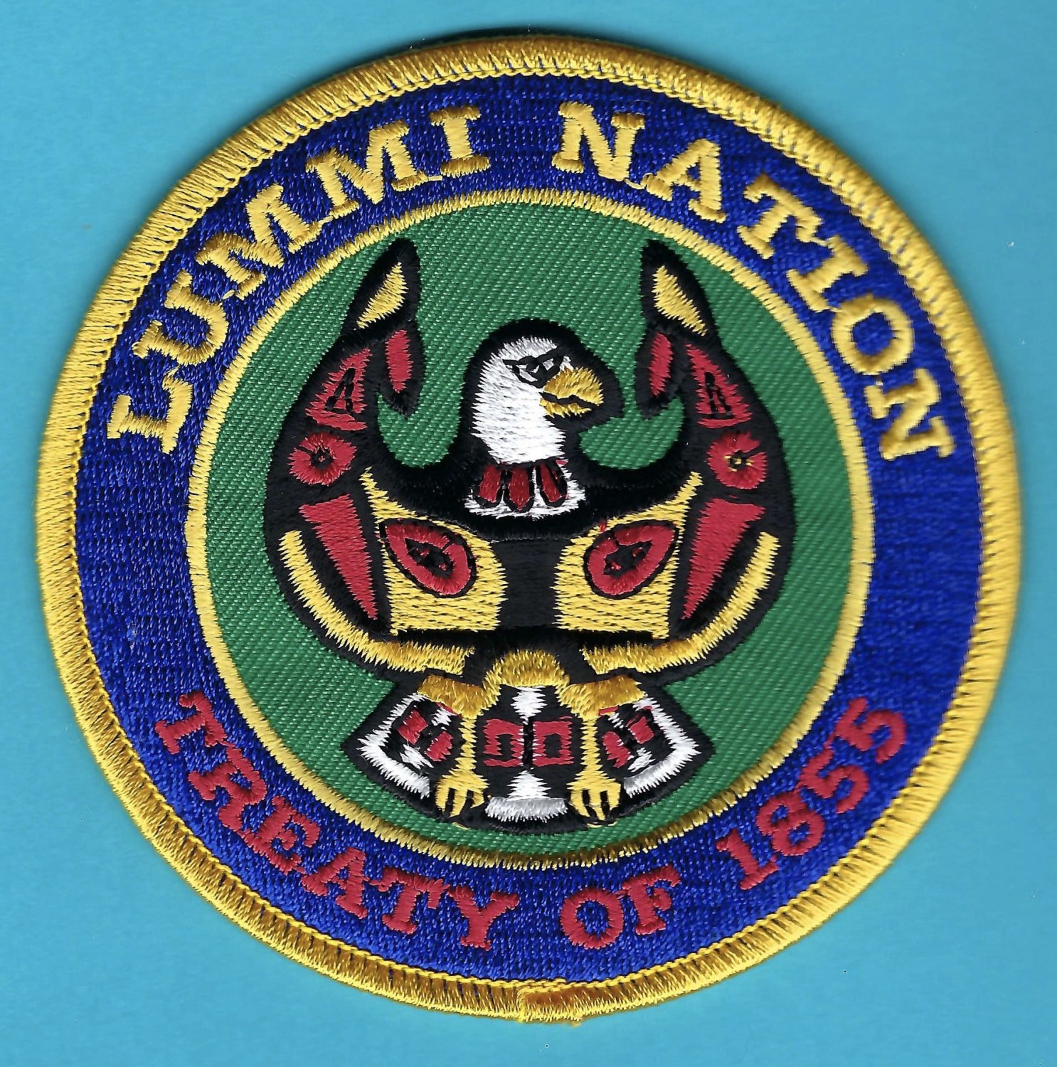 Lummi Nation Washington Tribal Seal Patch
