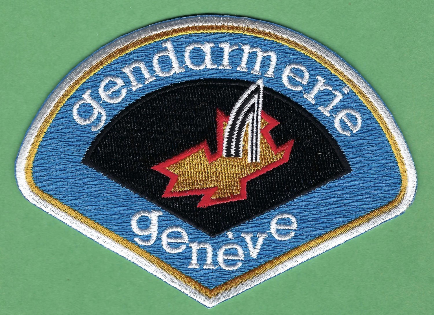 Geneva Switzerland Gendarmerie Patch