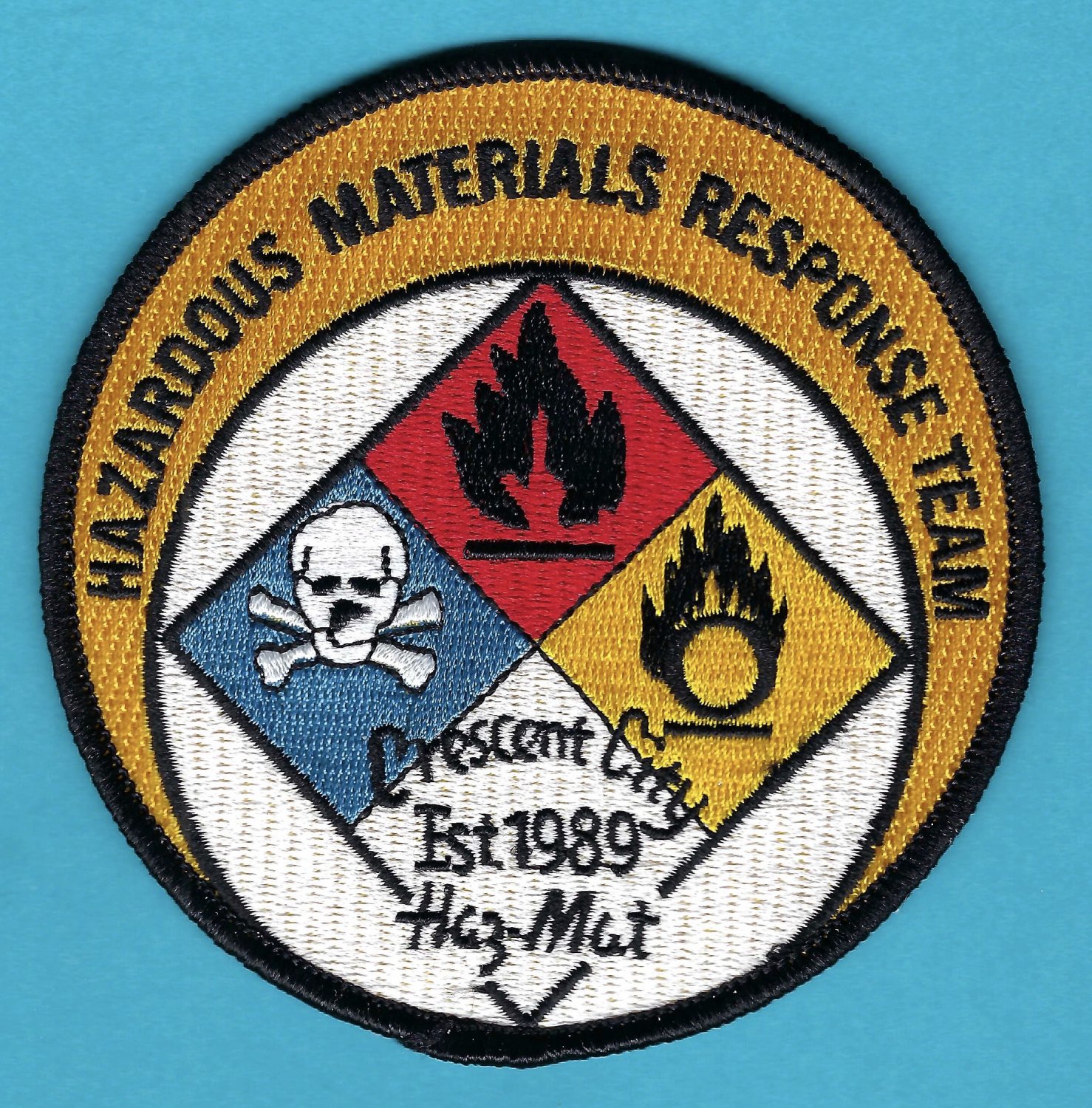 New Orleans Fire Department Hazardous Materials Response Team Patch