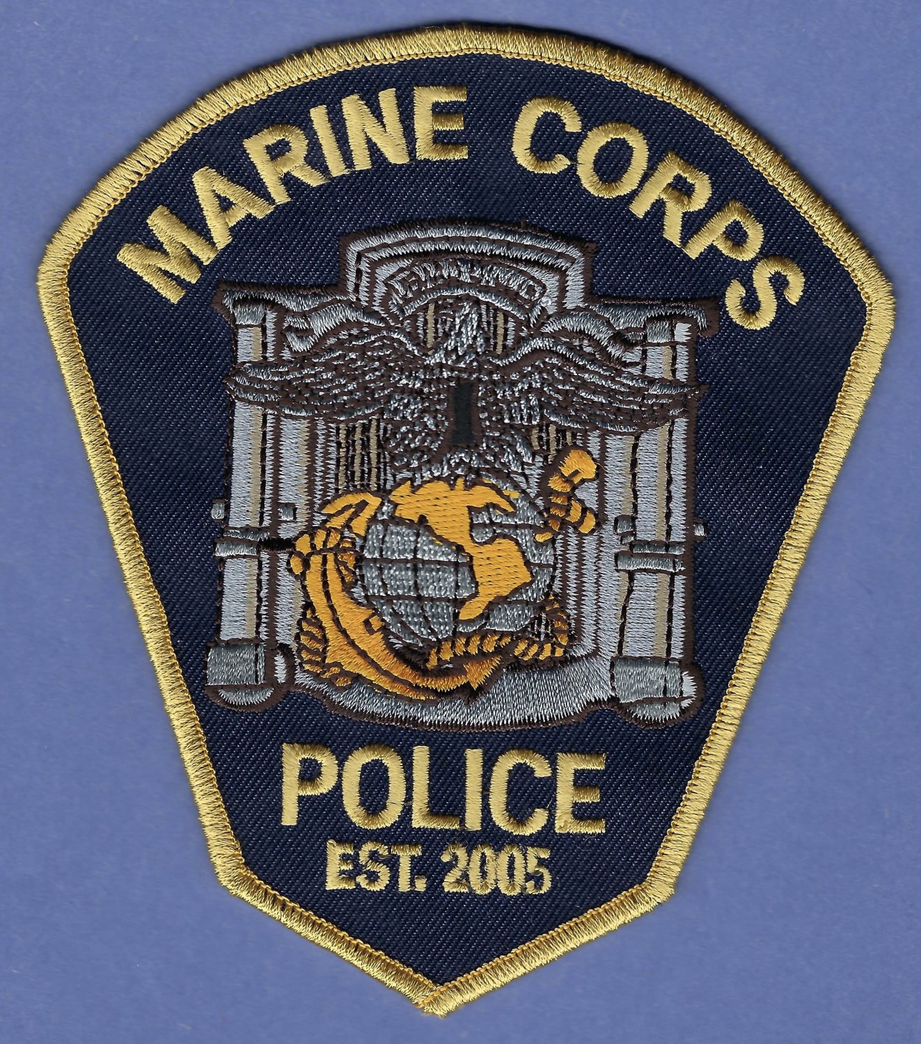 U.S. Marine Corps Base San Diego California Police Patch