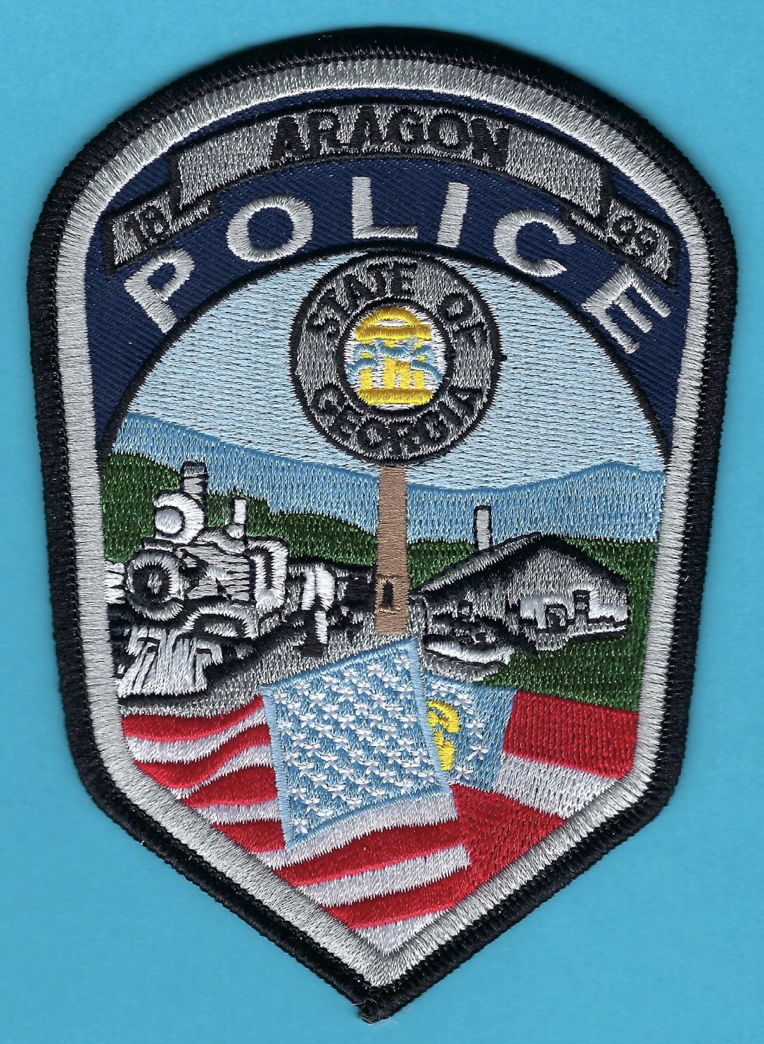Aragon Georgia Police Patch