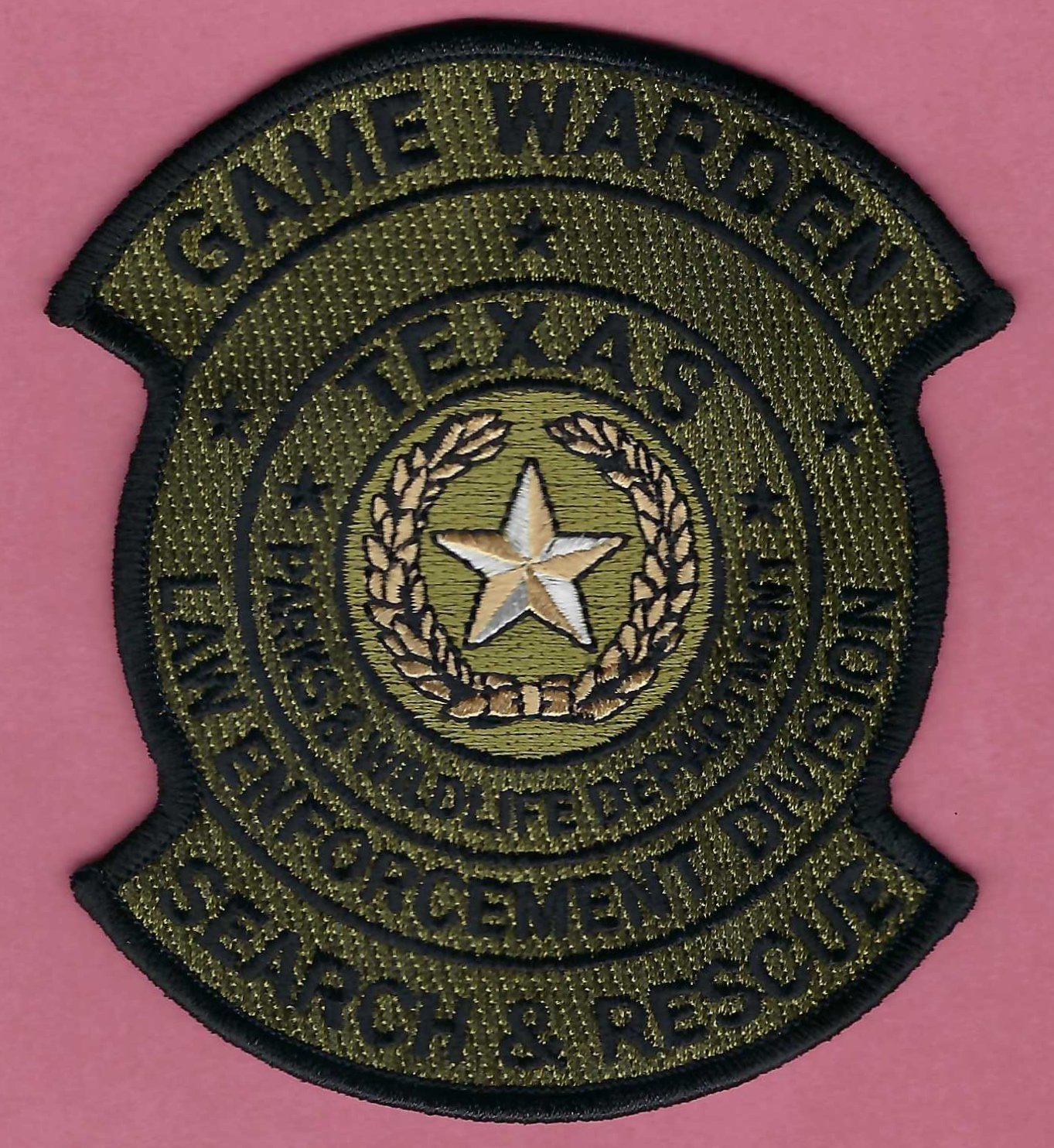 Texas Game Warden Search & Rescue Patch