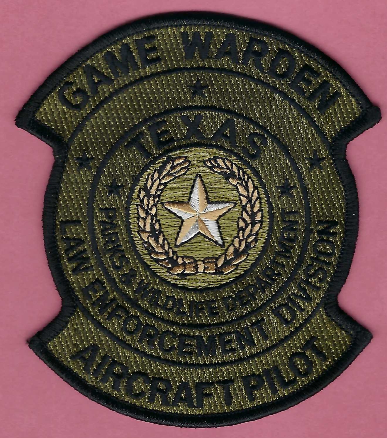 Texas Game Warden Aircraft Pilot Patch