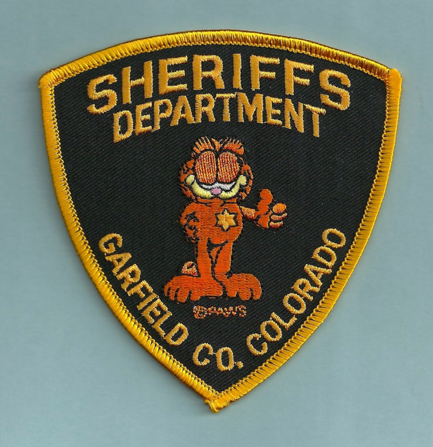 Garfield County Sheriff Colorado Police Patch
