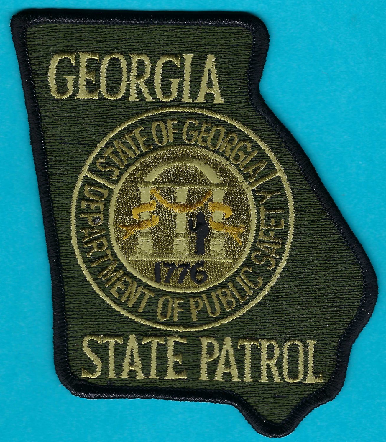 Georgia State Patrol Tactical Patch