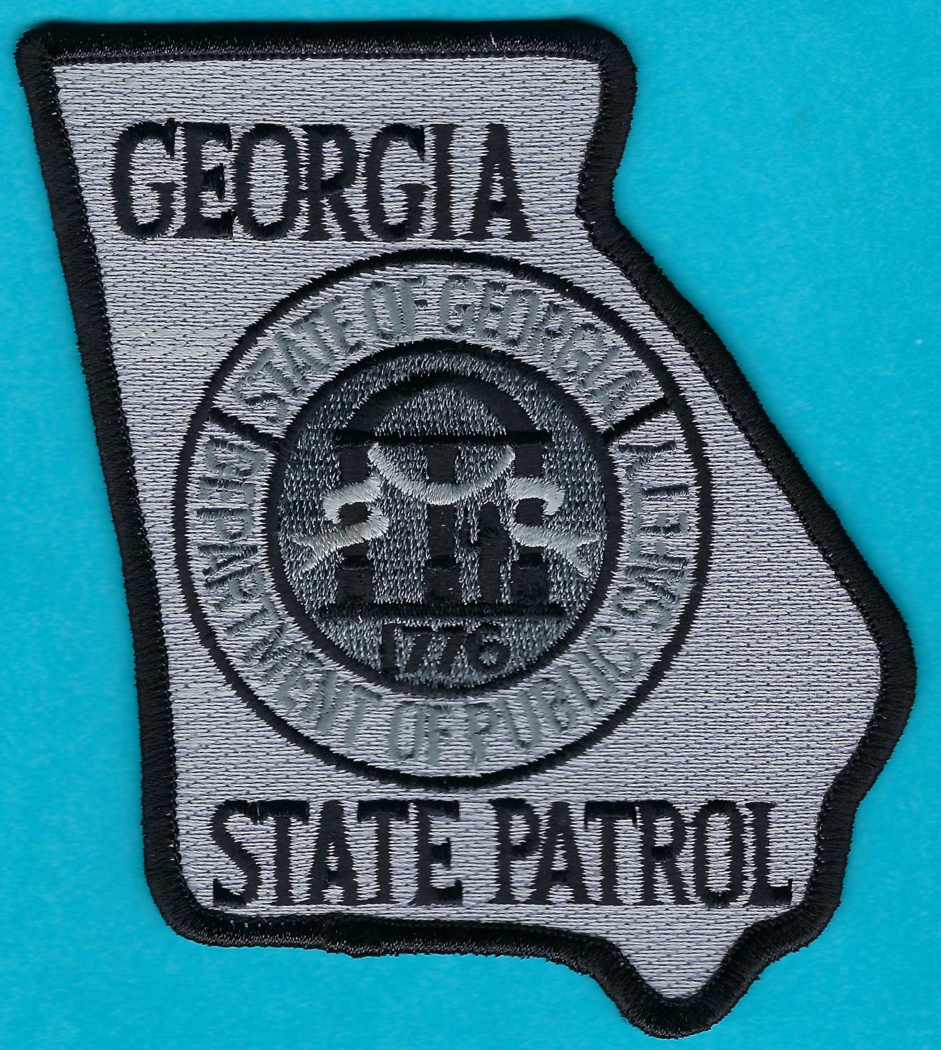 Georgia State Patrol Tactical Patch