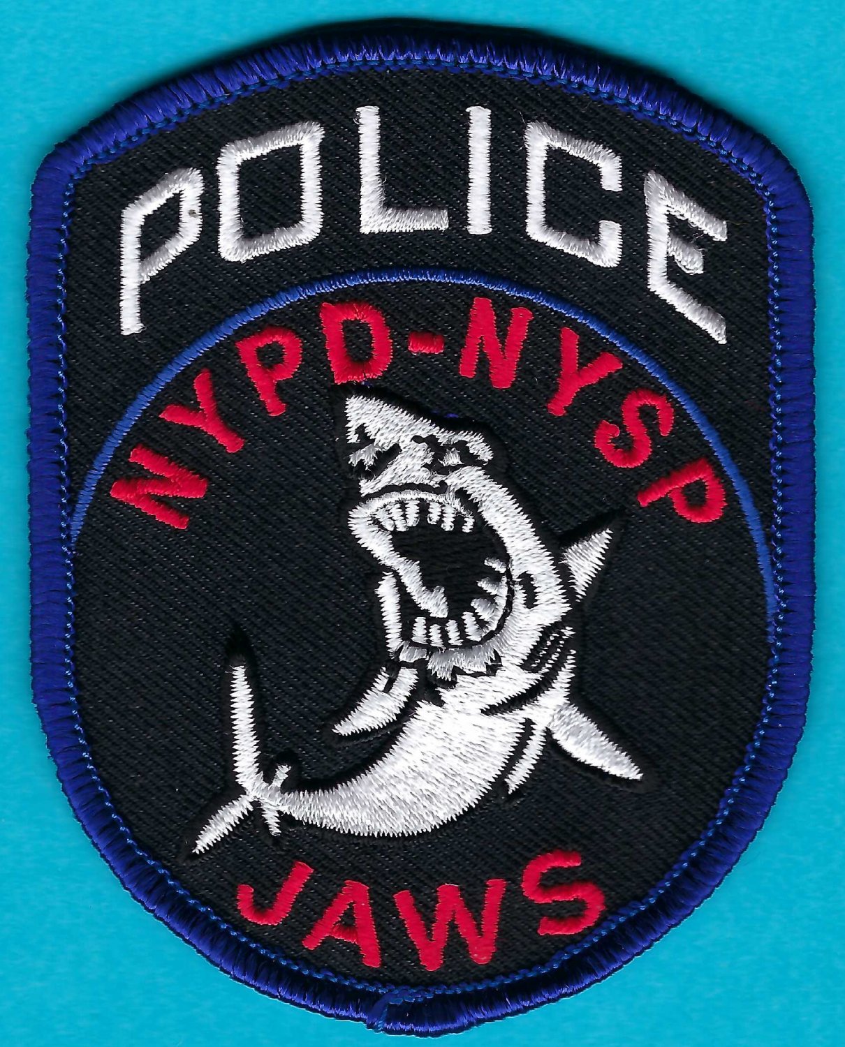 New York State Police-NYPD JAWS Warrant Squad Patch