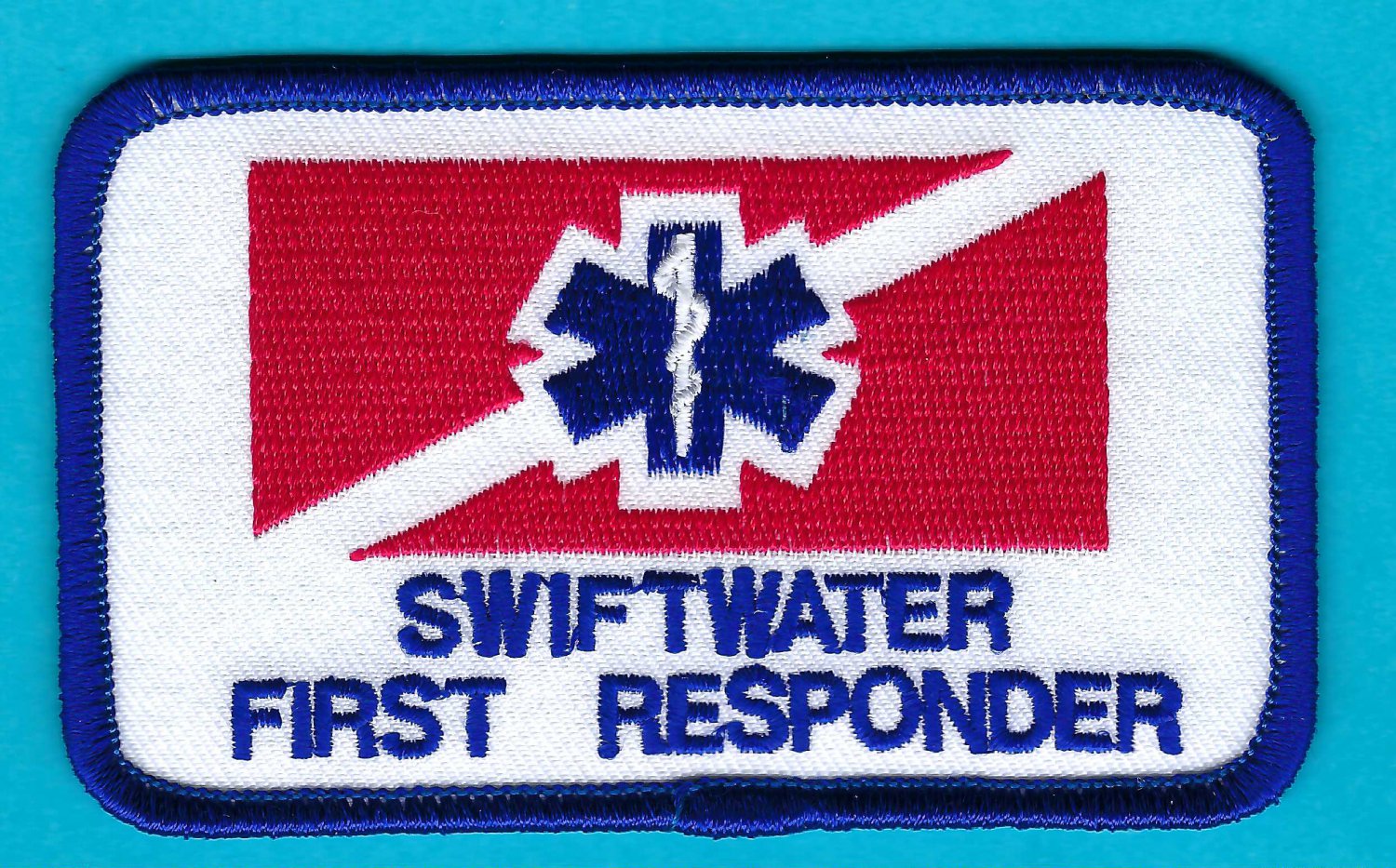 Swiftwater Rescue First Responder Patch