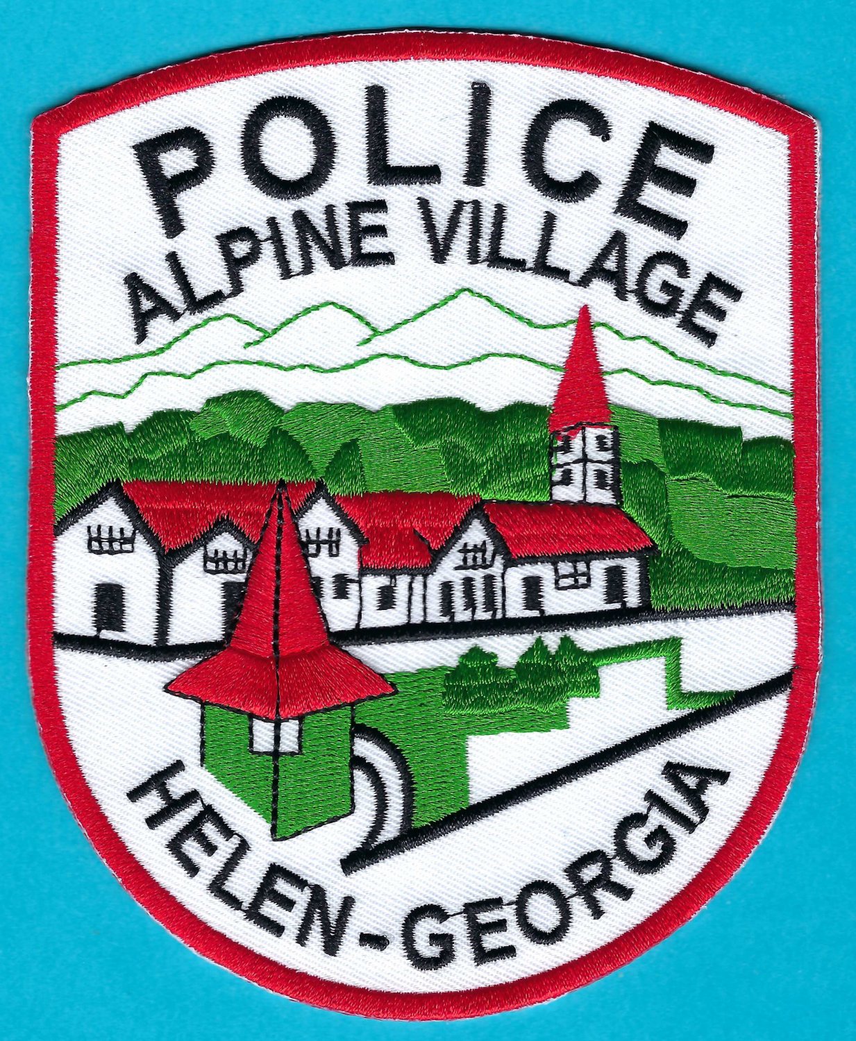 Alpine Village of Helen Georgia Police Patch