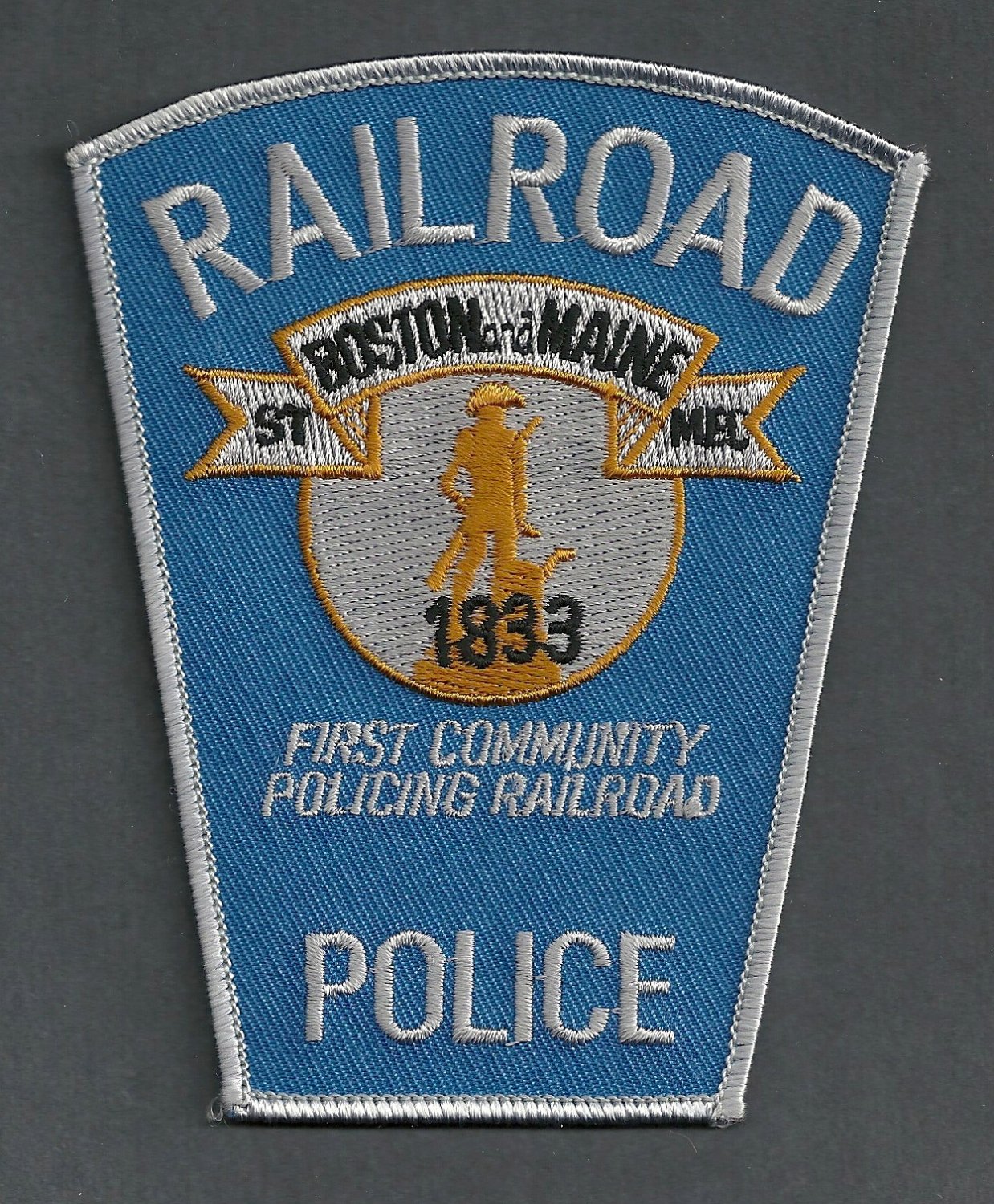 Boston & Maine Railroad Police Patch