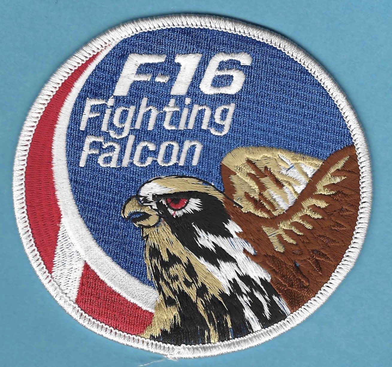 Danish Air Force F-16 Fighting Falcon Aircraft Patch