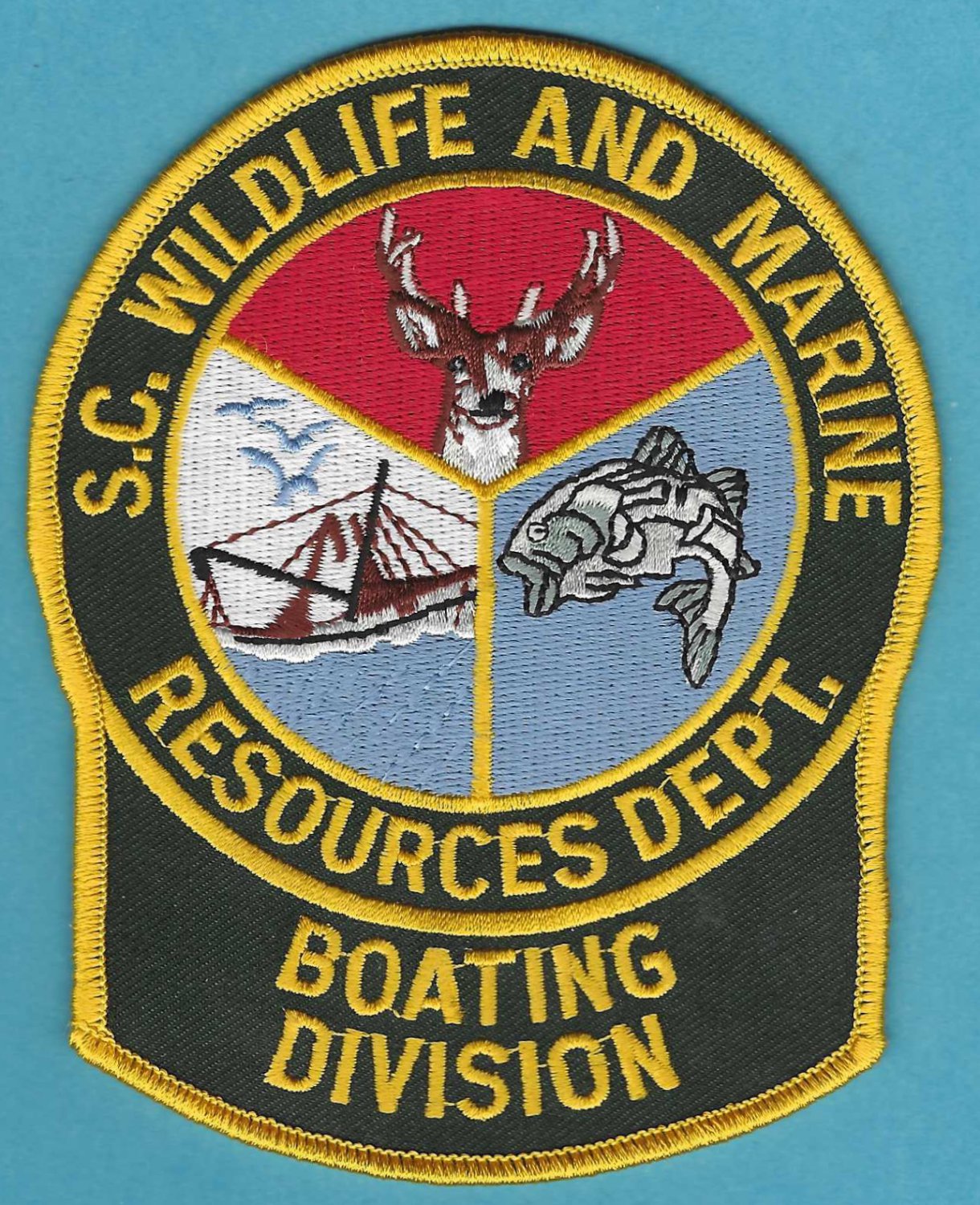 South Carolina Wildlife & Marine Resources Boating Division Patch